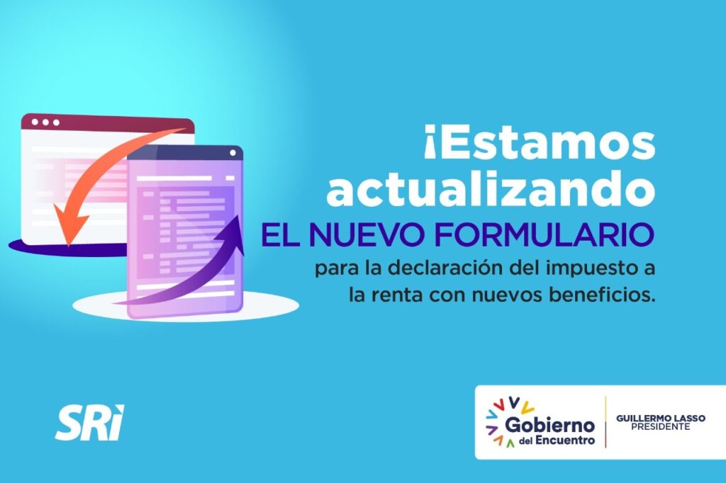 SRI trabaja en la nueva versión del formulario de impuesto a la renta ...